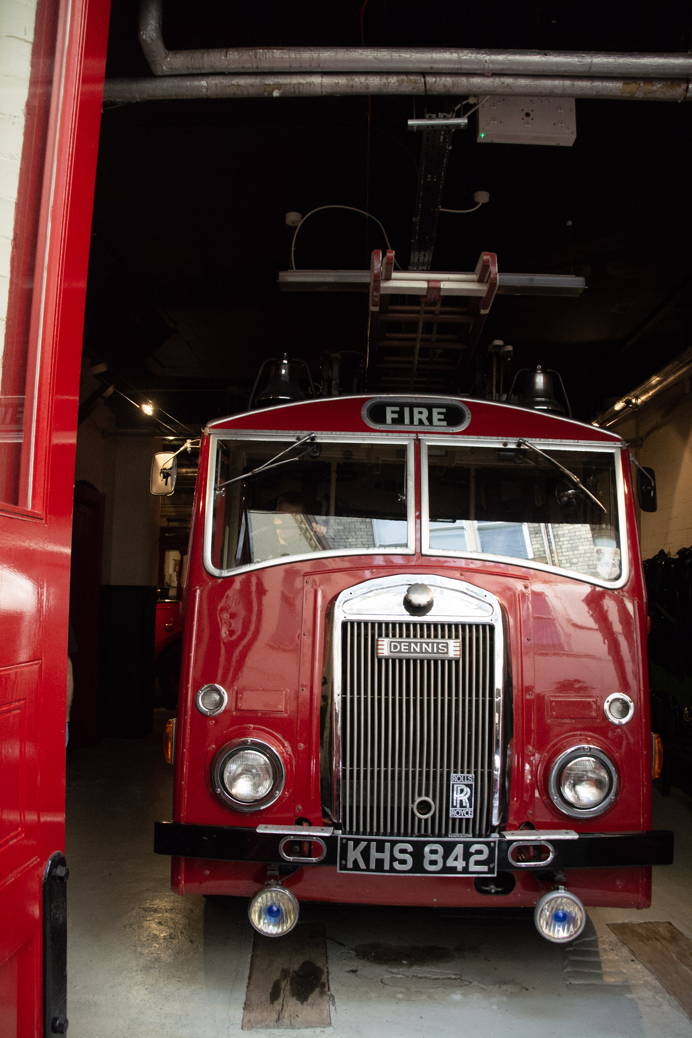 KHS 842 1953 Dennis F8 Major Pump - Scottish Fire Brigades Heritage Trust