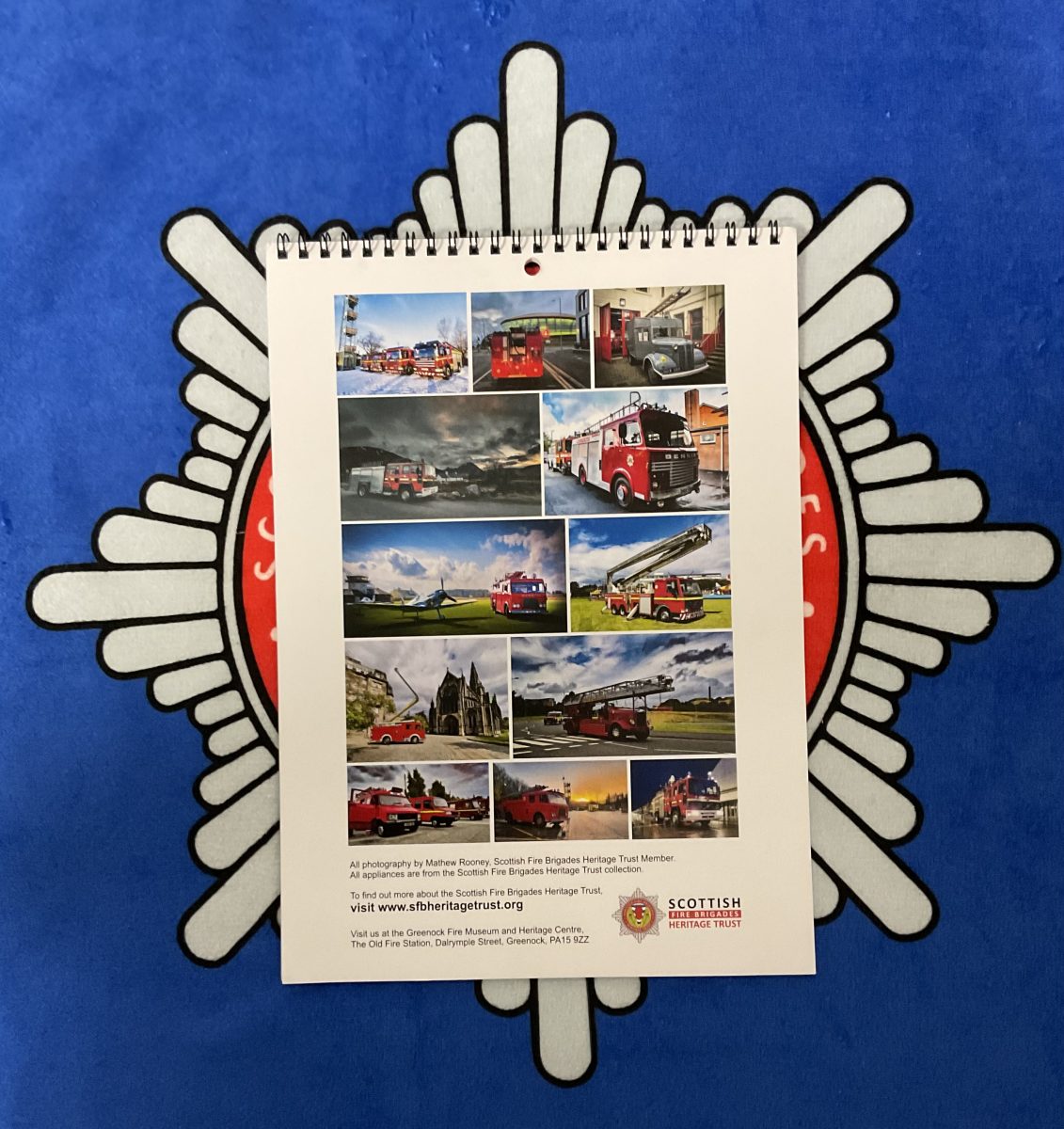 Get you SFB Heritage Trust Fire Service 2025 Calendar which is on sale ...